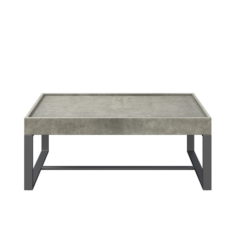 Borough Wharf Concrete Effect Coffee Table | Wayfair.co.uk